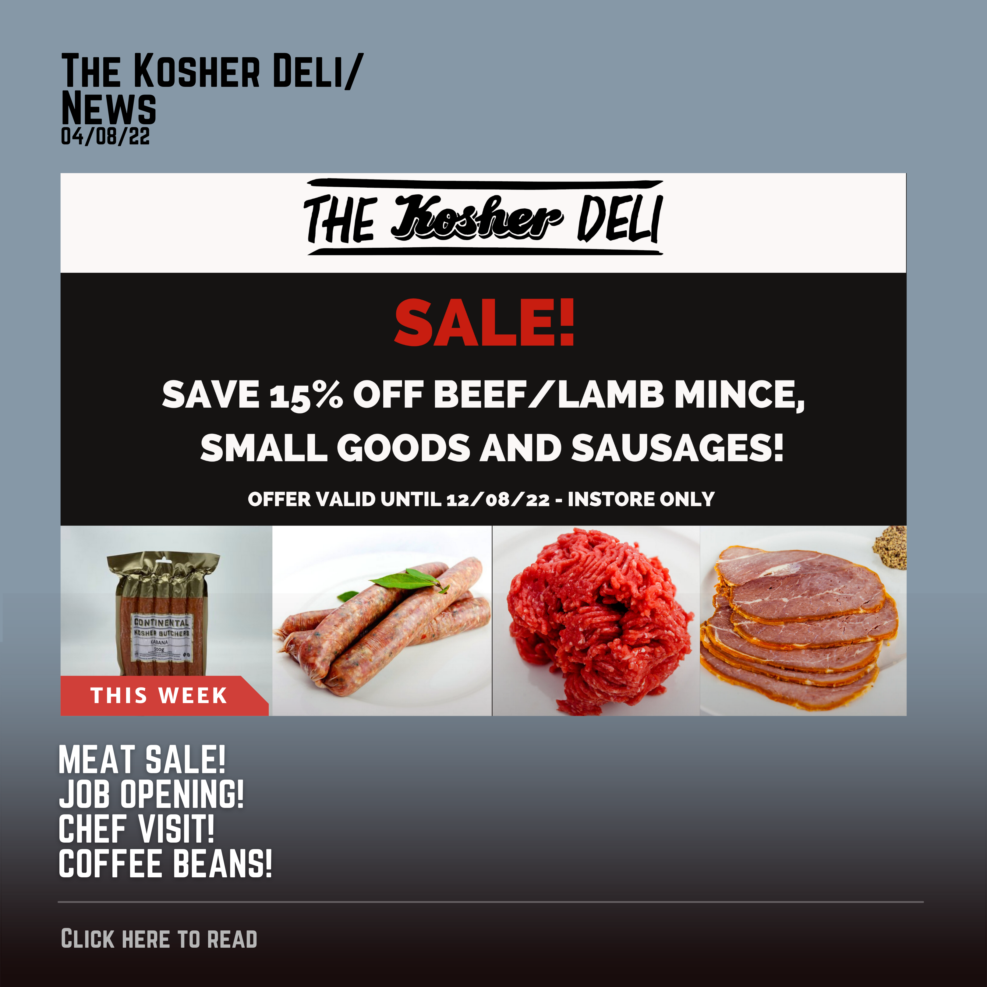 MEAT SALE! – The Kosher Deli NZ